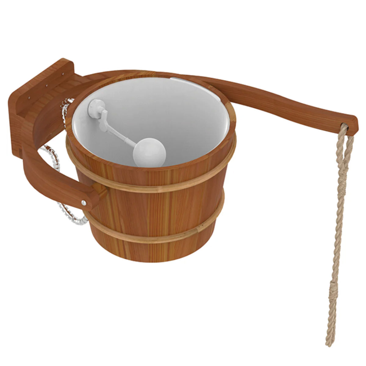 KeiCo Waterfall Cold Pail Shower 18L - Refreshing Sauna Experience– The ...