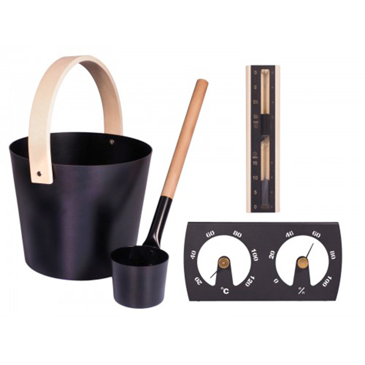 KeiCo Aluminium Deluxe Sauna Accessory Pack – Premium Set– The Keico