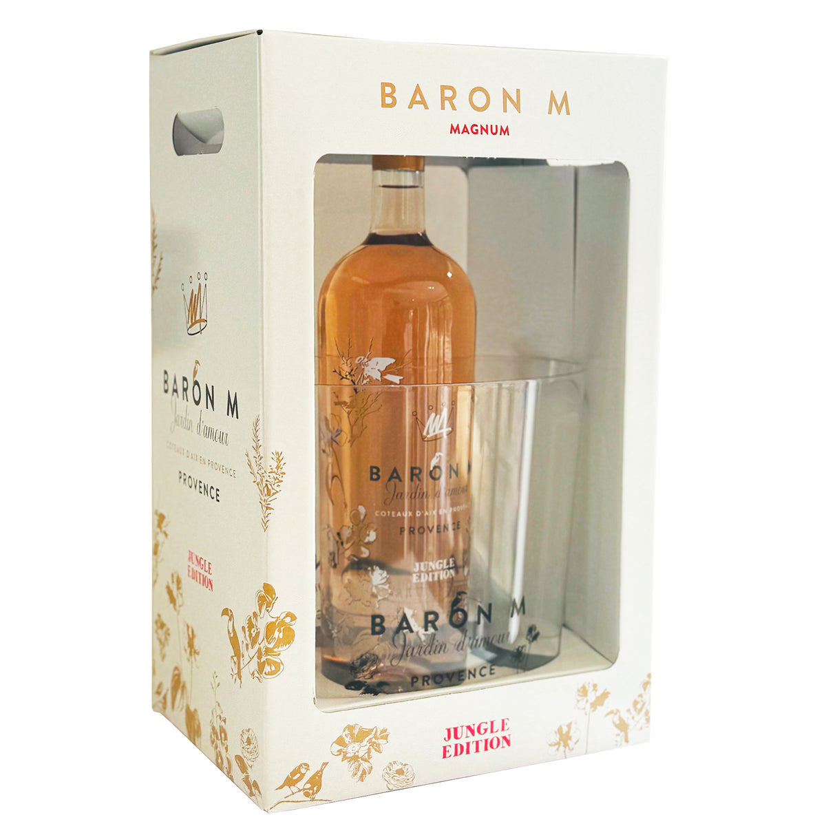 Baron M Rosé Magnum Jungle Edition Gift Set - 1.5L Bottle & Ice Bucket ...