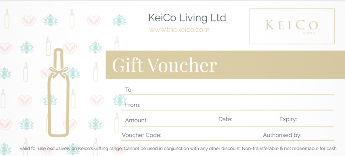 KeiCo Gifting Gift Voucher | Beautifully Packaged Gift Voucher– The Keico